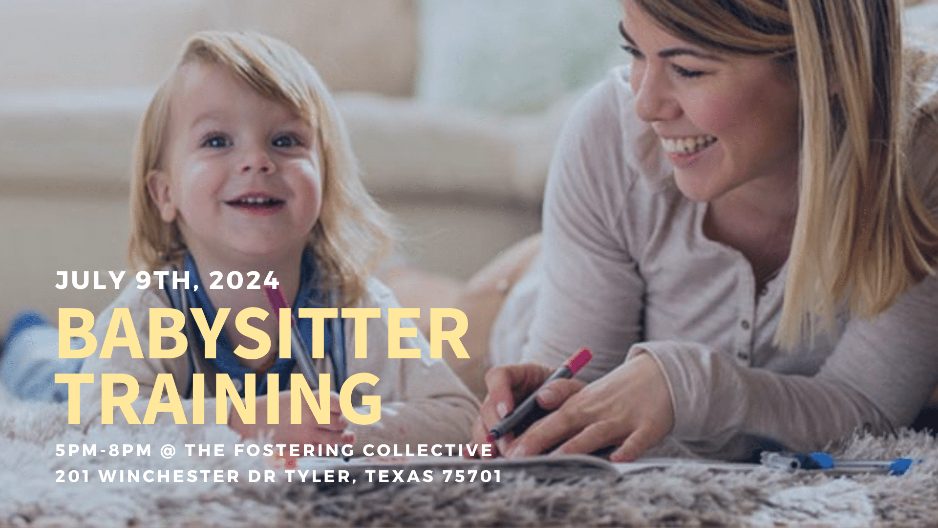 Babysitter Training - 4Kids4Families